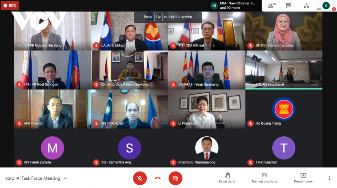 Vietnam Chairs 63rd Meeting Of Initiative For Asean Integration Task
